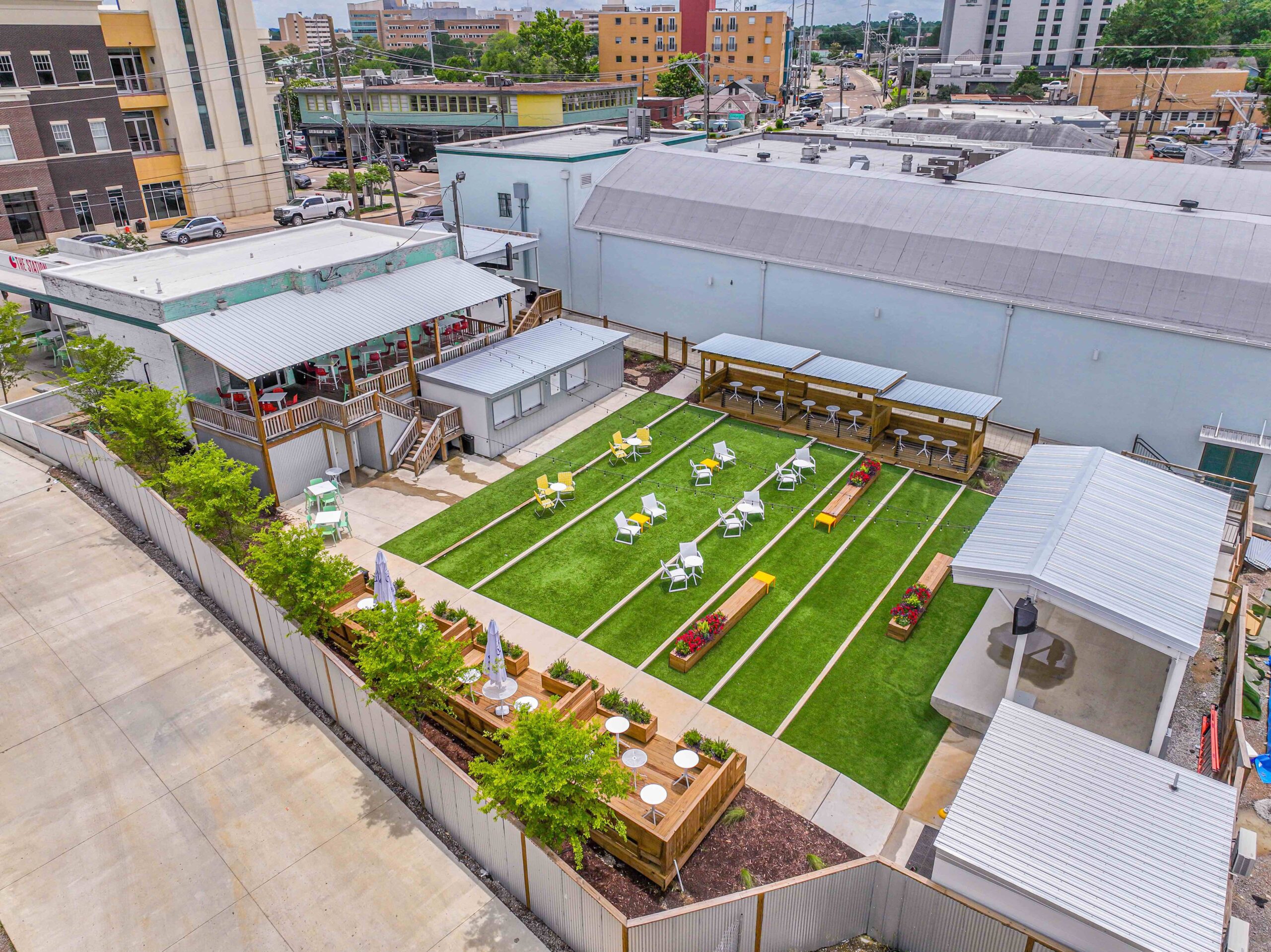 Downtown Fondren’s new public green space now open - The Block at Fondren