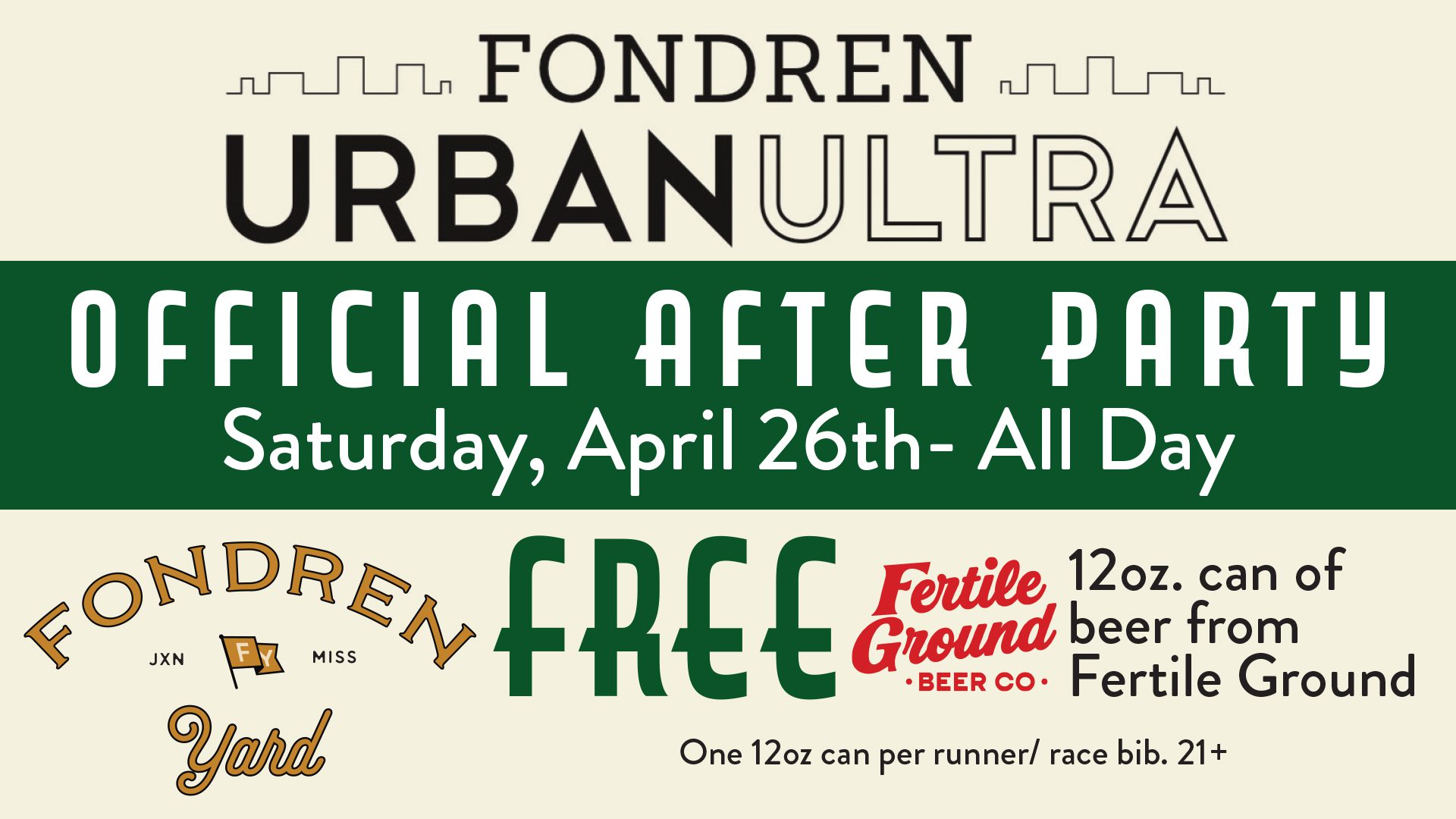 Urban Ultra After Party - The Block at Fondren